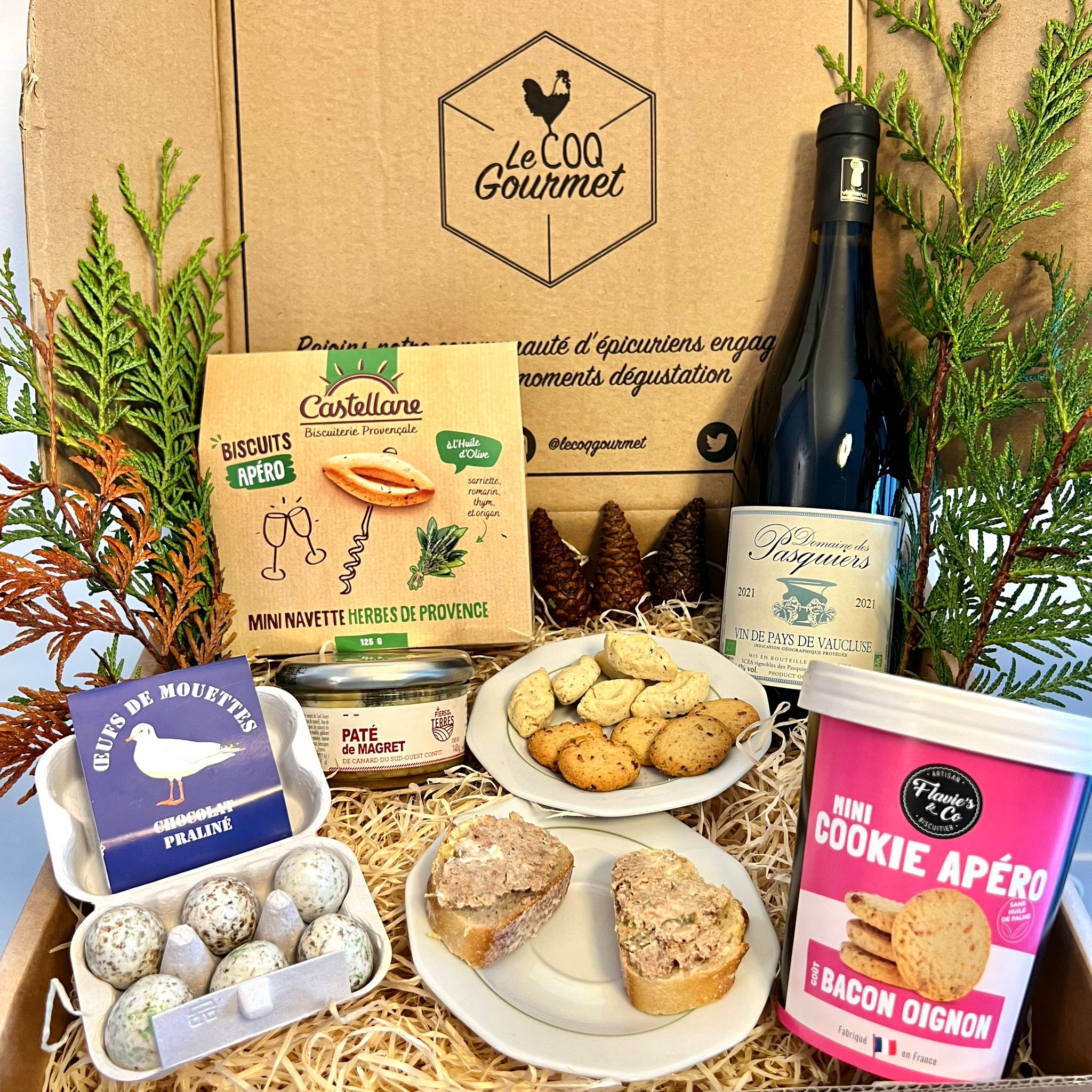 La Box de Novembre 2023 - Box Gourmande - Le Coq Gourmet