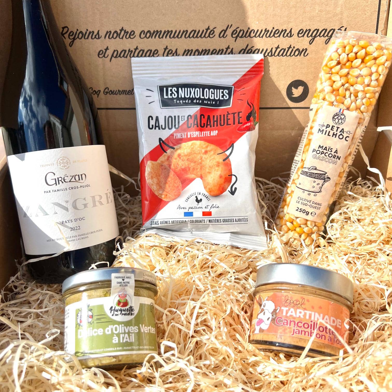 Panier Gourmet – Les Saveurs de Nos Régions - Box Gourmande - Le Coq ...